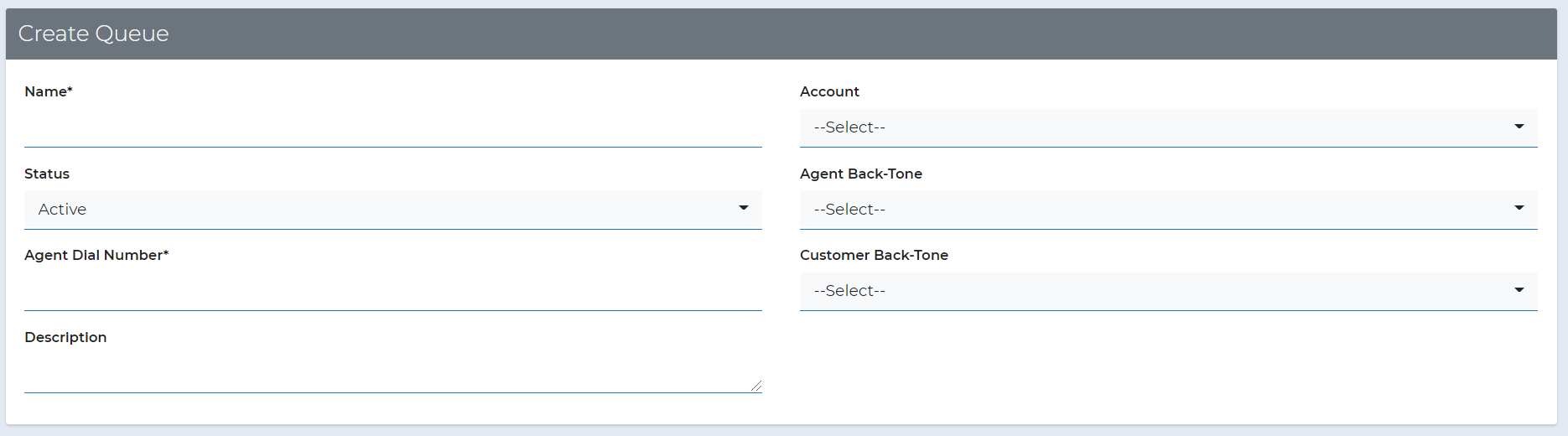 Set up a queue in YourSipCloud - Qupra Wholesale